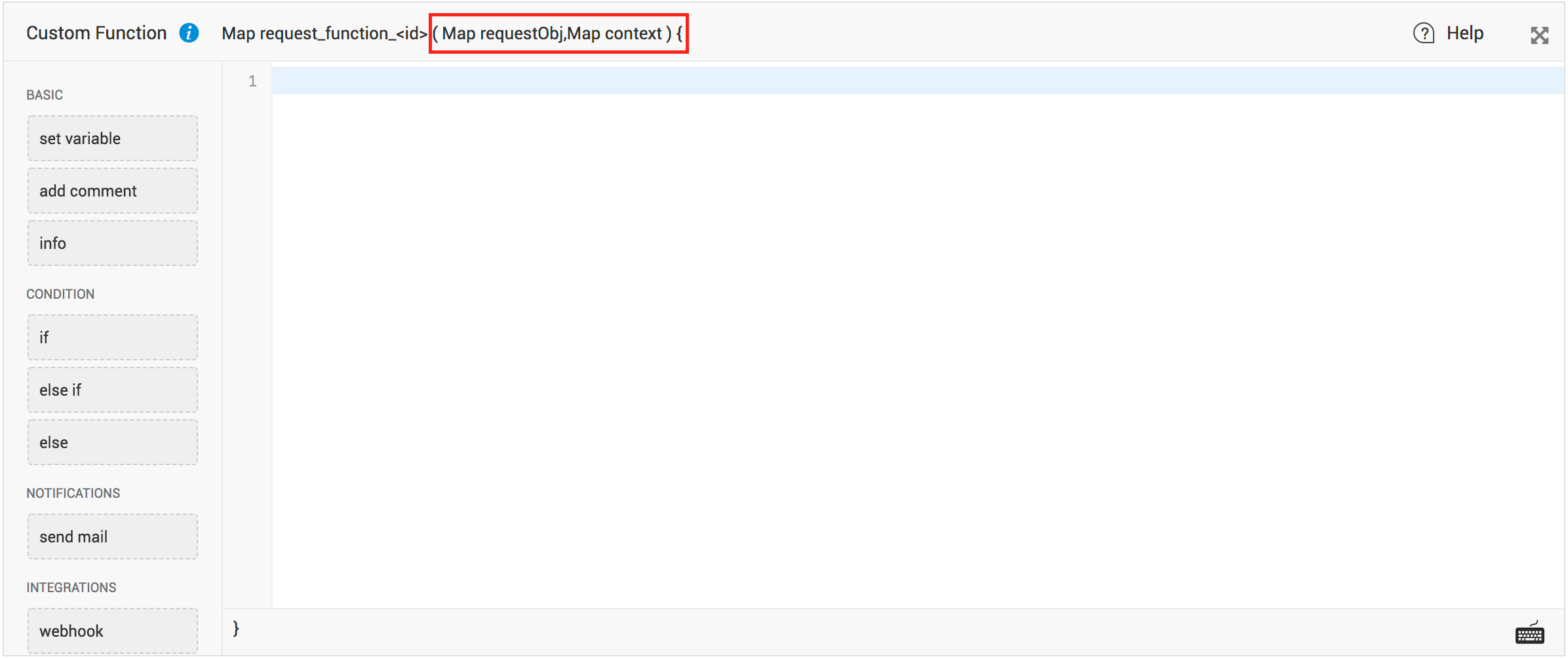 Request Custom Functions Request Custom Functions